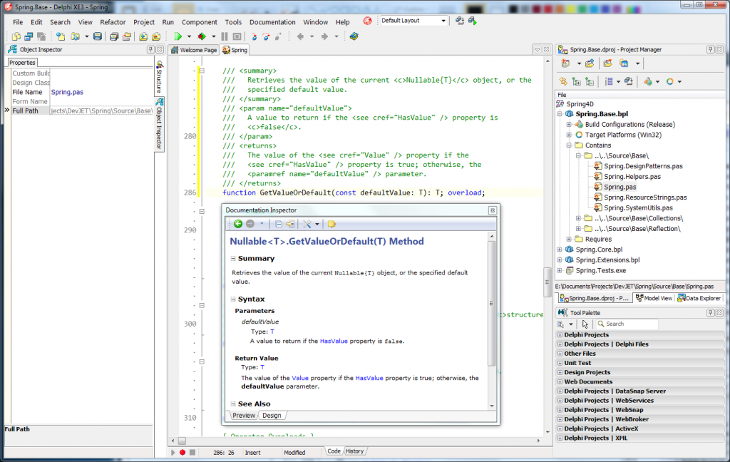Getting Started with Documentation Insight – DevJet Software